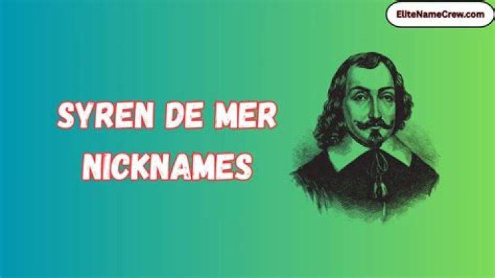 20+ Creative Nicknames for Syren de Mer Names - The Daily Insight